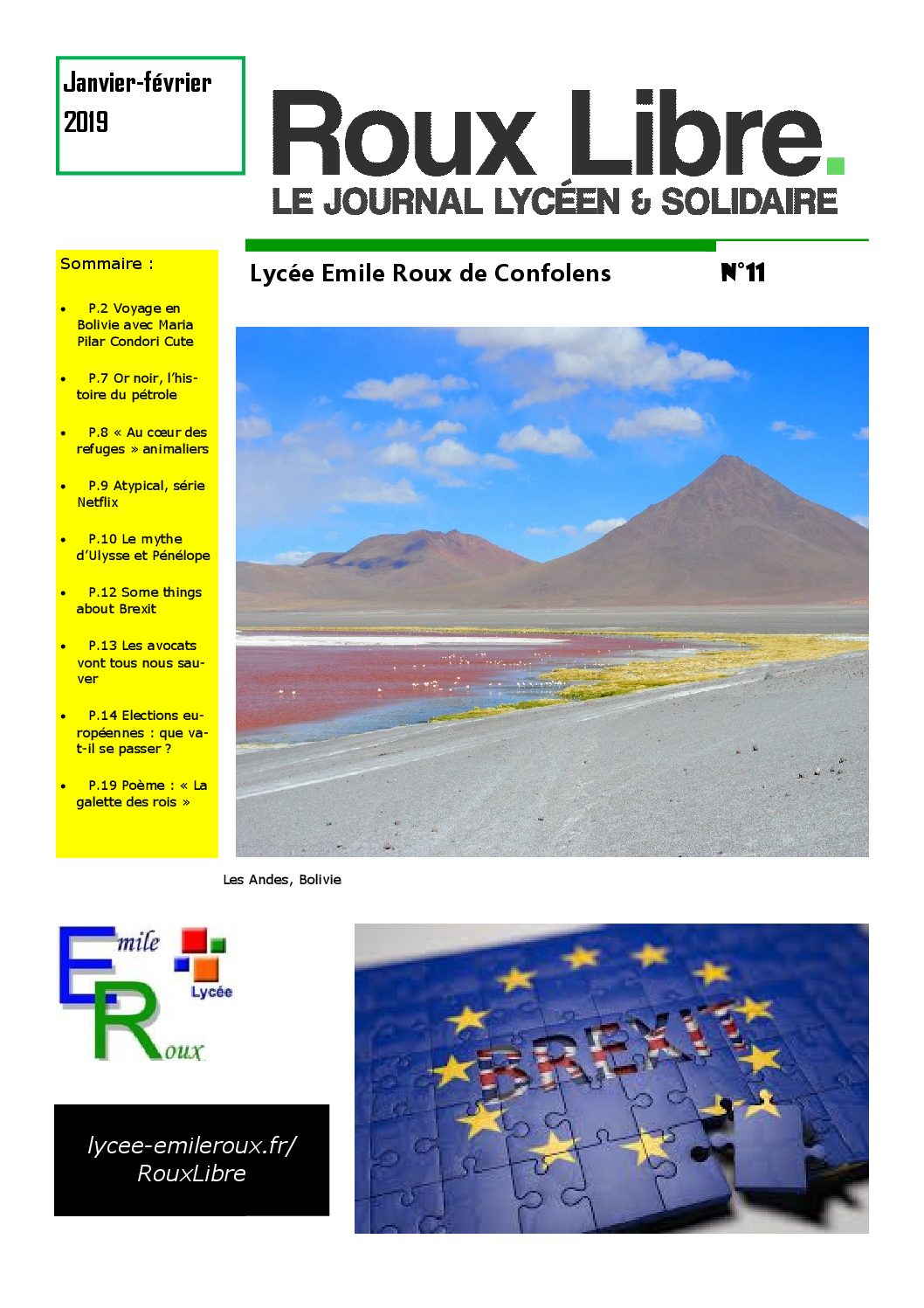 Roux Libre n°11 – Site du lycée Emile Roux